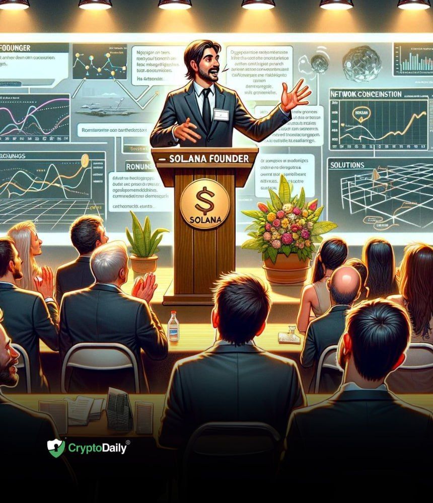 Solana Founder Anatoly Yakovenko Explains Network Glitch - CoinRegWatch Solana Founder Anatoly Yakovenko Explains Network Glitch - CoinRegWatch
